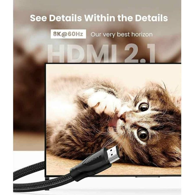 ΚΑΛΩΔΙΟ HDMI 2.1 8K ULTRA HD | 8K 60Hz | 4K 120Hz | 48Gbps 1.5m UGREEN ...